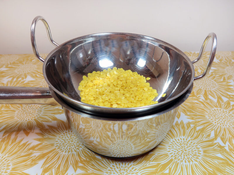 How To Make Container Candles With Beeswax Embeds