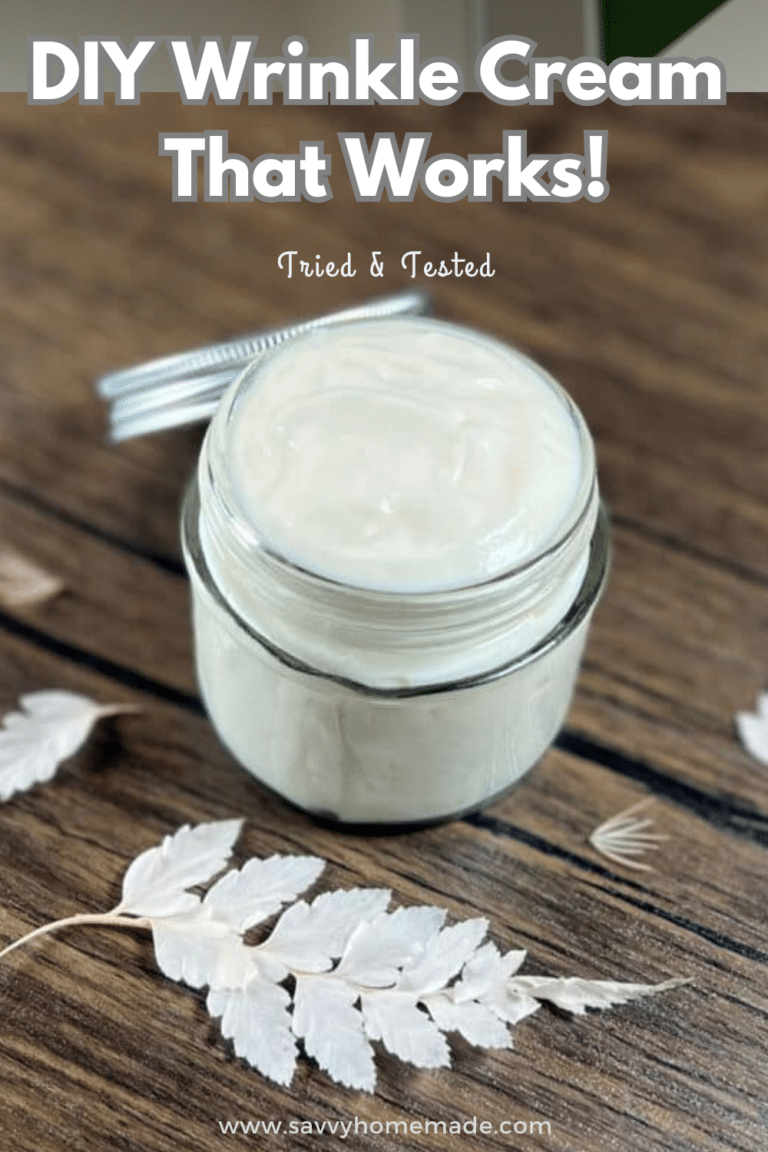 Homemade Wrinkle Cream That Works - Best For Aging Skin