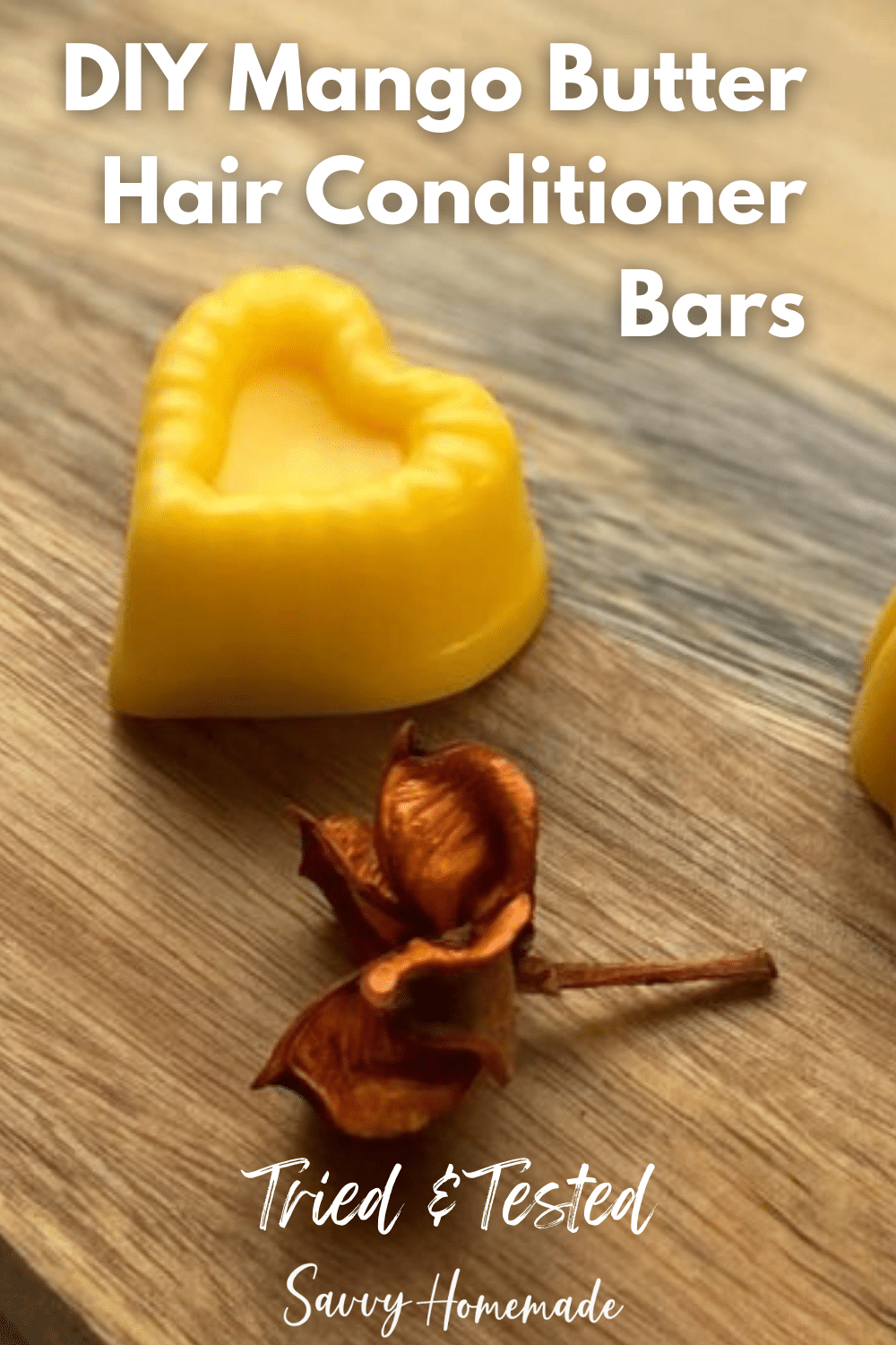 DIY Mango Butter Conditioner Bar For Sublime Scented Hair