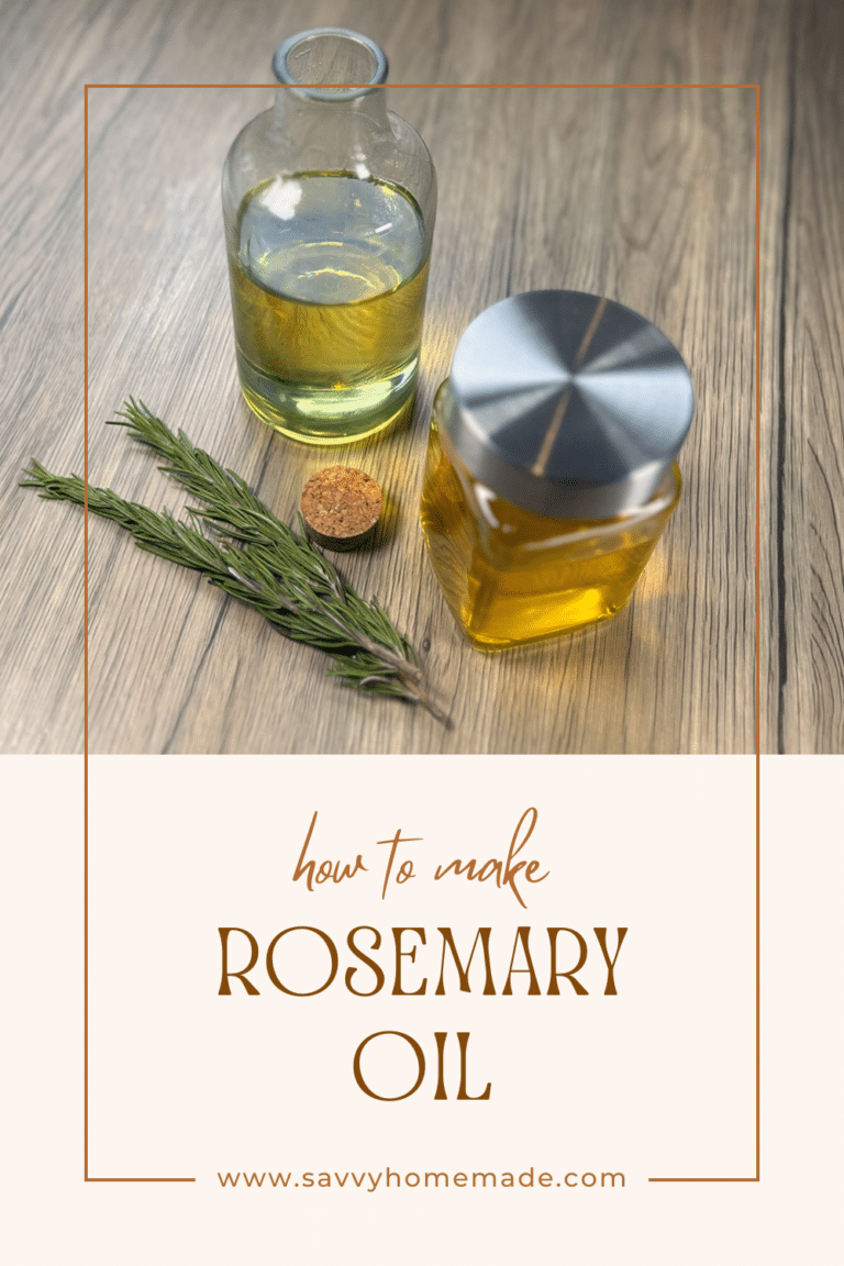 How To Make Rosemary Oil: My 2 Easiest Methods